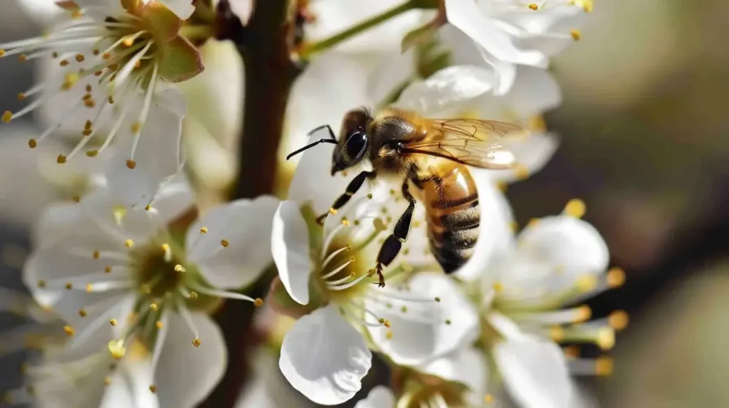 The Relationship Between Honey Bees and Almond Trees