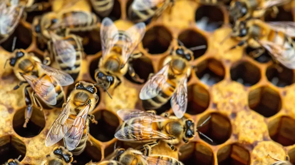 Exploring the Social Structure of Honey Bee Colonies